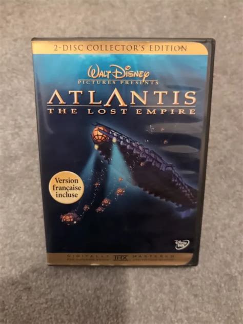 Walt Disney Atlantis The Lost Empire Collectors Edition Dvd 2001