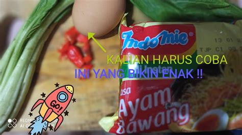 Cara Membuat Mie Instan Yang Enak Youtube