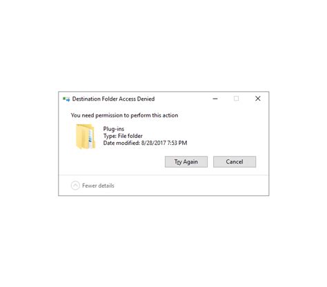 do not have permission plugin system unraid