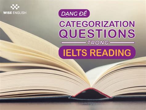 Unit 9 CÁc Tips VÀ BẪy Trong DẠng ĐỀ Categorization Questions Wise