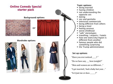 Online Comedy Special Starter Pack R Starterpacks Starter Packs