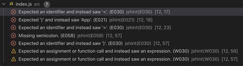css expected an identifier and instead saw