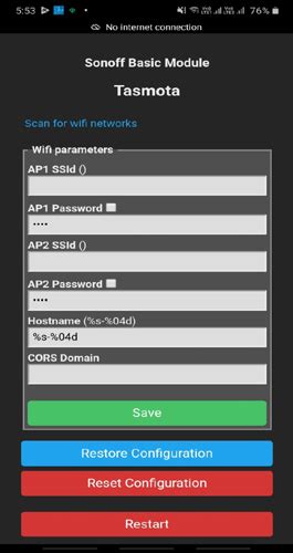 getting started with tasmota on esp8266 01 control led