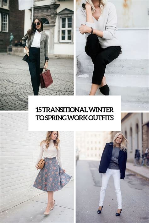 15 Winter To Spring Transitional Outfits For 2021 Styleoholic Atelier