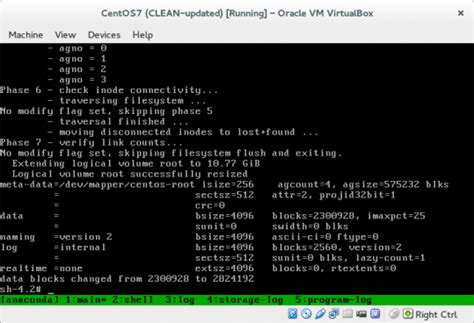 increase root partition size lvm centos geekpeek