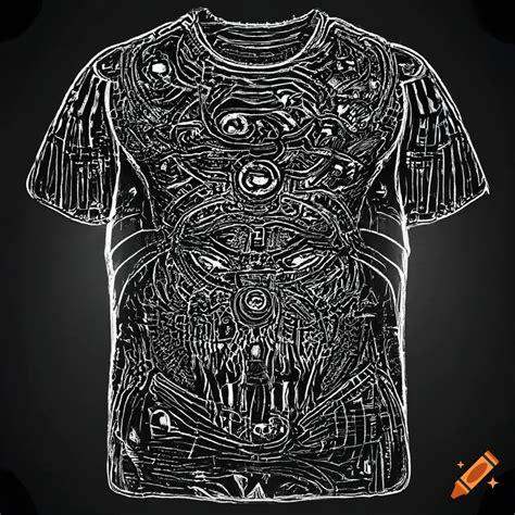 Futuristic T Shirt Design