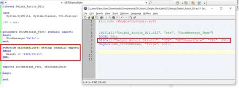 problem dllcall with delphi function autoitx help and support