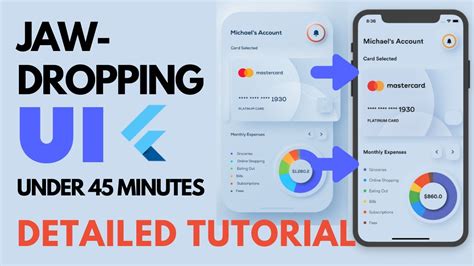 build amazing ui in flutter detailed tutorial learn to