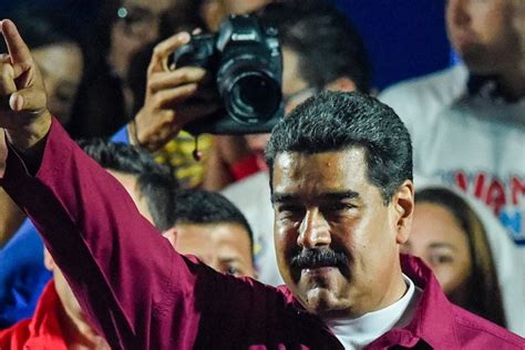 Venezuela President Nicolas Maduro Re Elected Amid Outcry Over Vote