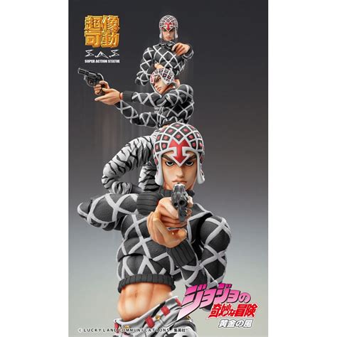 Jojos Bizarre Adventure Parte V Golden Wind Super Action Statue
