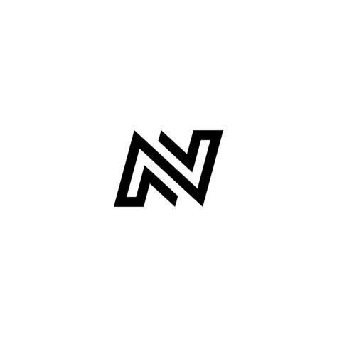 Modern Letter N Monogram Logo Design Vector 6263090 Vector Art At Vecteezy