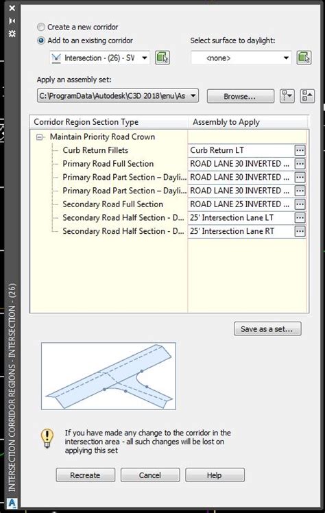 intersection assemblies set won t load autodesk community
