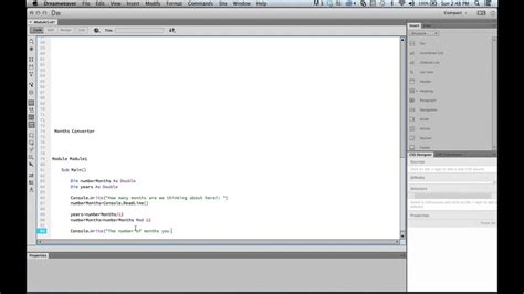mod operator tutorial visual basic console app youtube