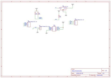 esp8266 01 baseboard easyeda open source hardware lab
