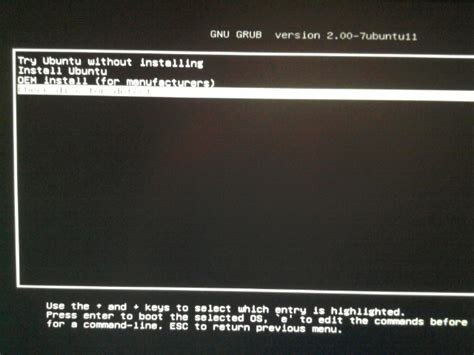 boot ubuntu 16 04 installation blank screen ask ubuntu