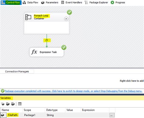 ssis to check file exists at begin stage microsoft qanda