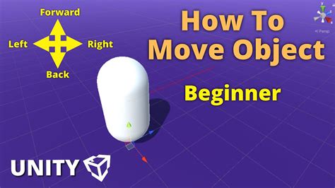 how to move a 3d object via keyboard input unity 3d tutorial