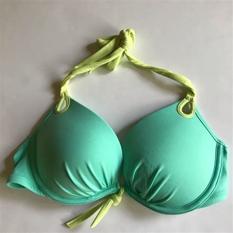Victorias Secret Swim Bikini Tops Only Lot Of 2 Gem