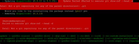 drupal coder update failed [ 3282062]
