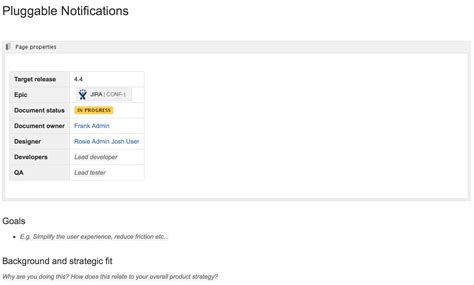 product requirements blueprint confluence data center and server 7 4