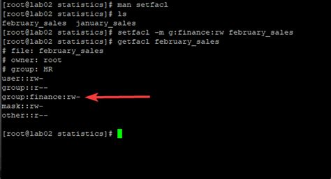 how to check and modify acl permissions in linux systran box