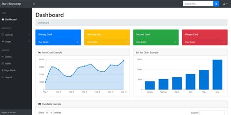 flask dashboard sb admin design appseed