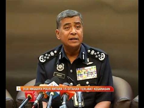 Dua Anggota Polis Antara 15 Ditahan Terlibat Keganasan Video Dailymotion