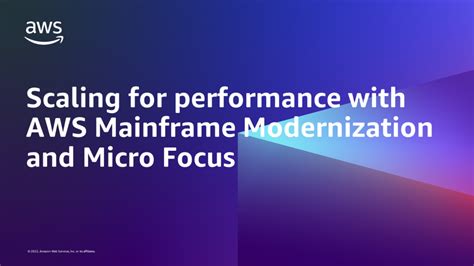 scaling for performance with aws mainframe modernization and micro