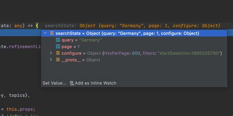 webstorm 2020 3 beta more interactive debugging experience improved