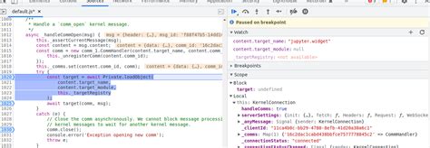 widget not rendering on jupyterlab when starting main py examples app