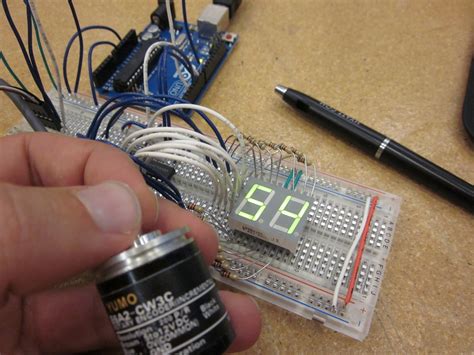 arduino powered rotary encoders i made it at techshop 3 steps