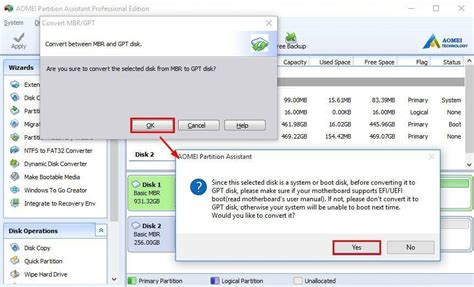 analysis on mbr2gpt conversion failed and how to fix in windows 10
