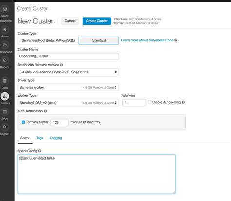 running sparkling water on databricks azure cluster — h2o sparkling