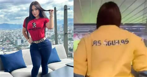 Female Football Fan Celebrates Win By Getting Bum Out In Stadium After