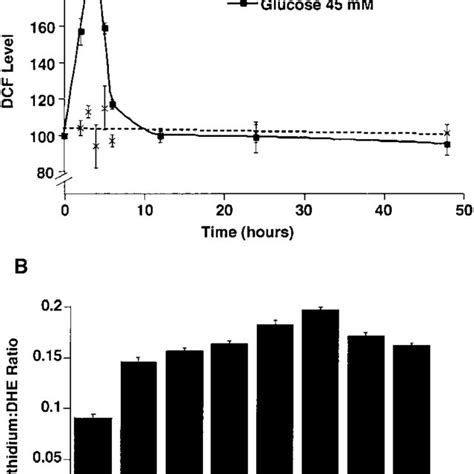 Effect Of High Glucose On The Adp Atp Ratio The Graph Indicates
