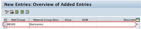 sap mm define material groups tutorialkart