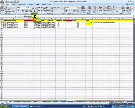 sage 50 how to import data directly from excel to sage 50 using