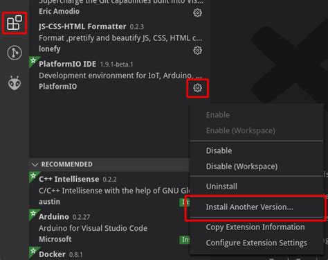 platformio in vscode cannot open home page platformio community irasutoya