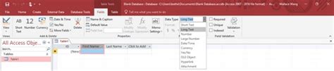 access 2019 how to edit and modify an access database dummies