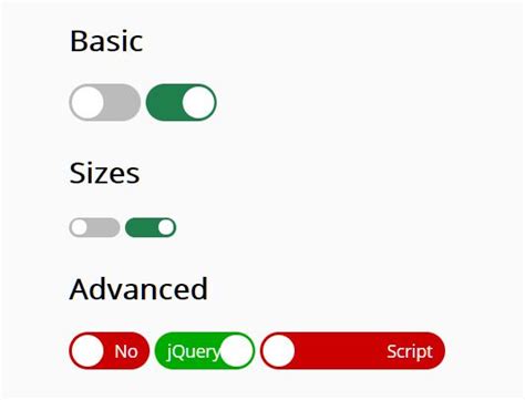 customizable interactive toggle switch plugin with jquery