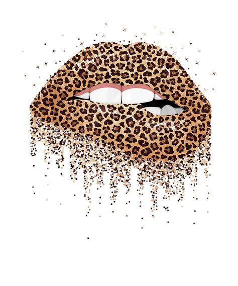 Leopard Dripping Lips Svg Leti Blog