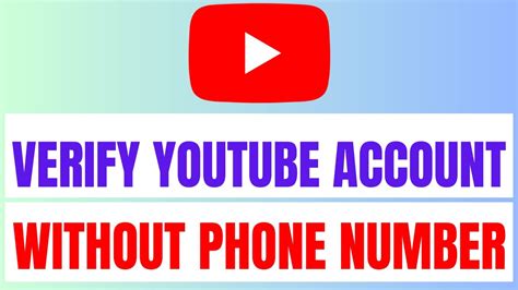 How To Verify Youtube Account Without Phone Number 2024 Youtube