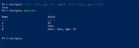 powershell match operator with regex string patterns sharepoint diary