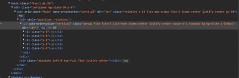 reactjs shadcn navigation menu vertical orientation doesnt work