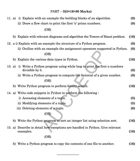 ge8151 problem solving and python programming question papers