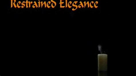 24 Hours Of Slavery Dressing For Dinner Restrained Elegance