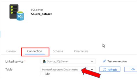 move data from sql server to azure blob storage with