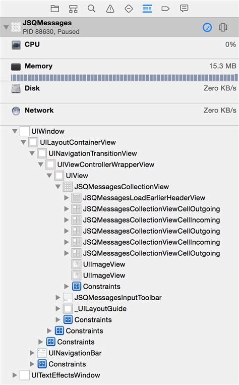 view debugging in xcode 6
