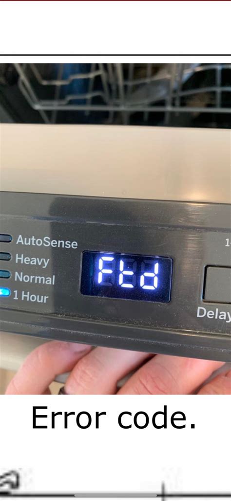 How To Fix Ftd Code On Ge Dishwasher My Heart Lives Here