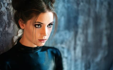 Beautiful Woman 1080p Portrait Hairstyle Xenia Kokoreva Women Face